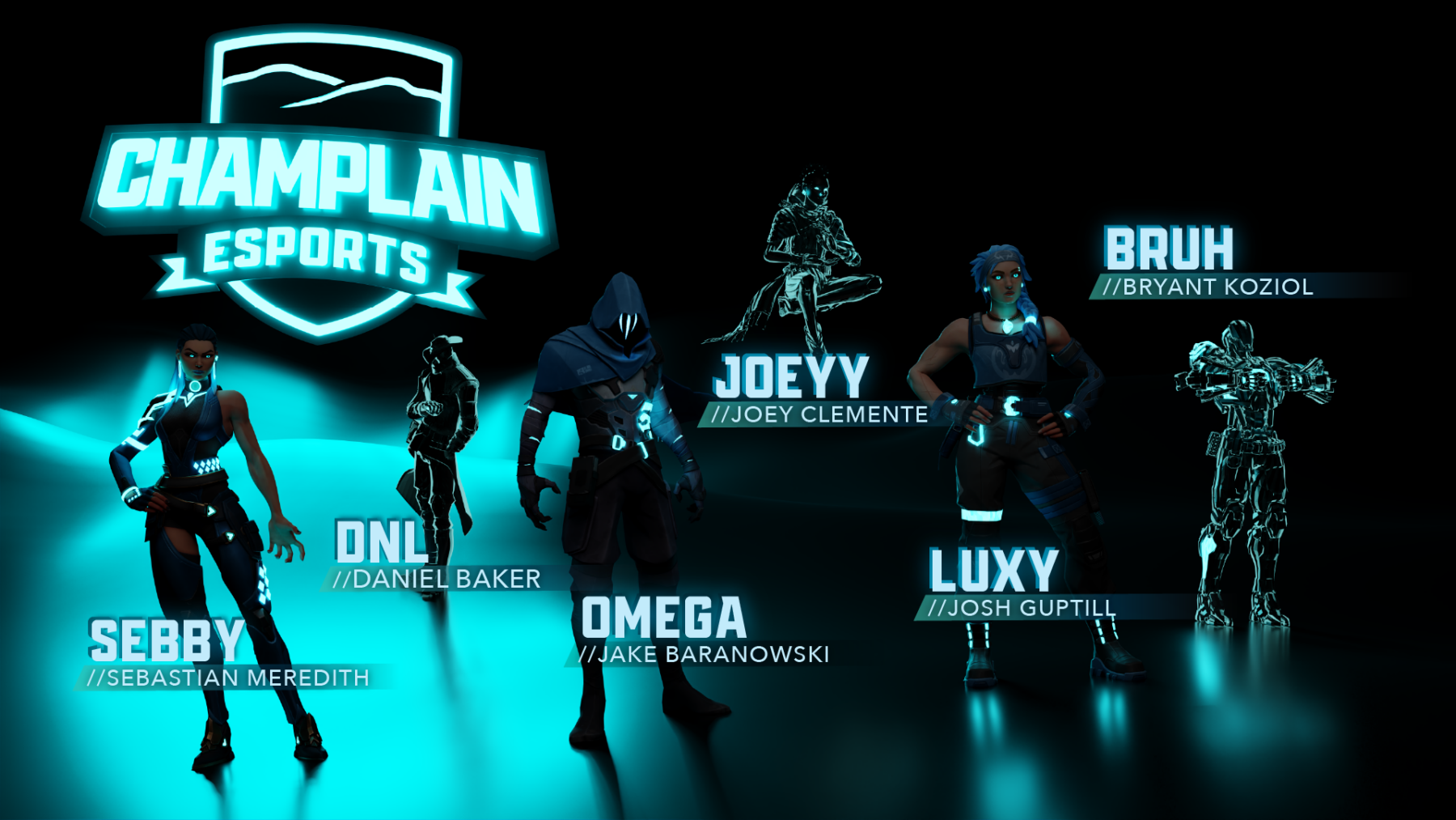 Champlain College Esports Varsity Valorant Team - Champlain College Esports
